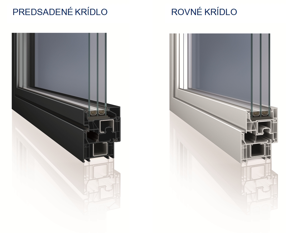 Minimalistické plastové okno INCON DESIGN - INCON